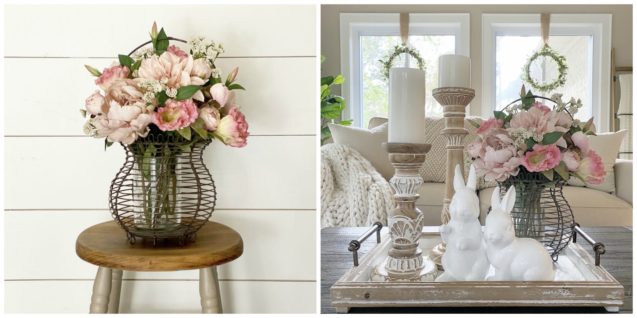 Five Favorite Faux Spring Arrangements - Cali Girl In A Southern World