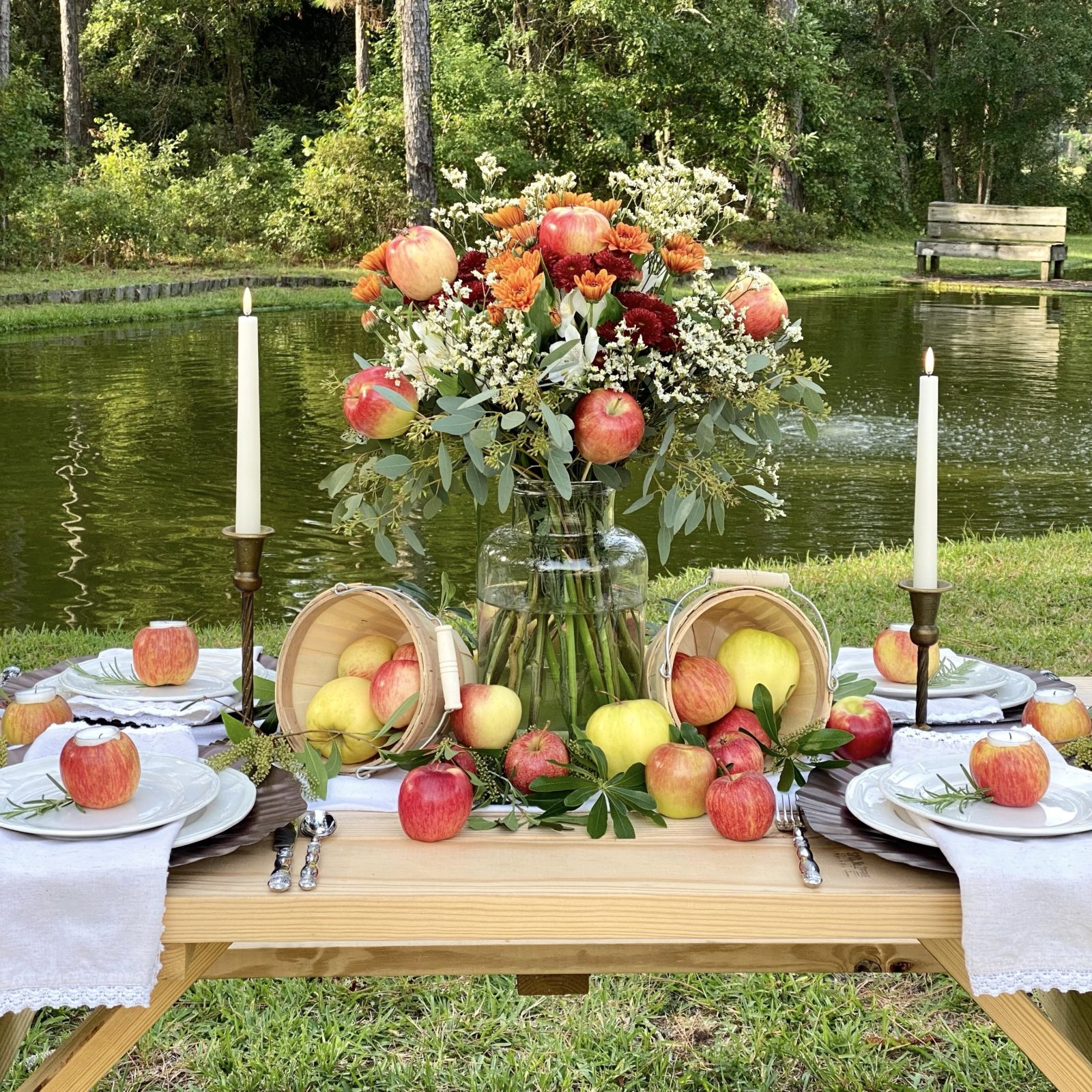 Apple Harvest Tablescape - Cali Girl In A Southern World
