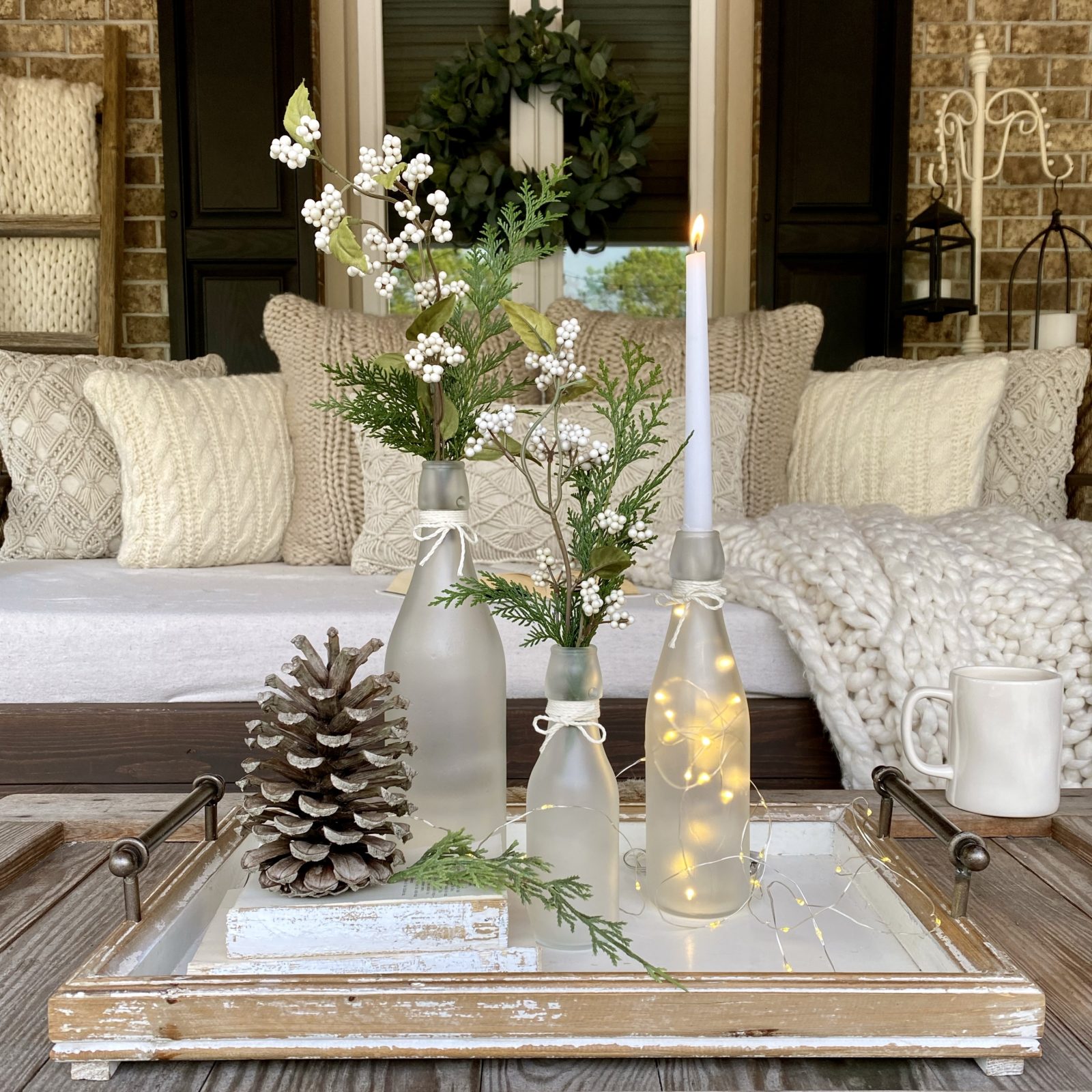 DIY Sea Glass Bottles: Summer Decor - Cali Girl In A Southern World