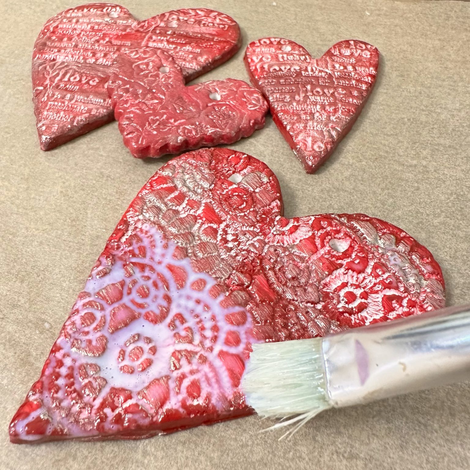 Clay Heart Valentine’s Decorations - Cali Girl In A Southern World